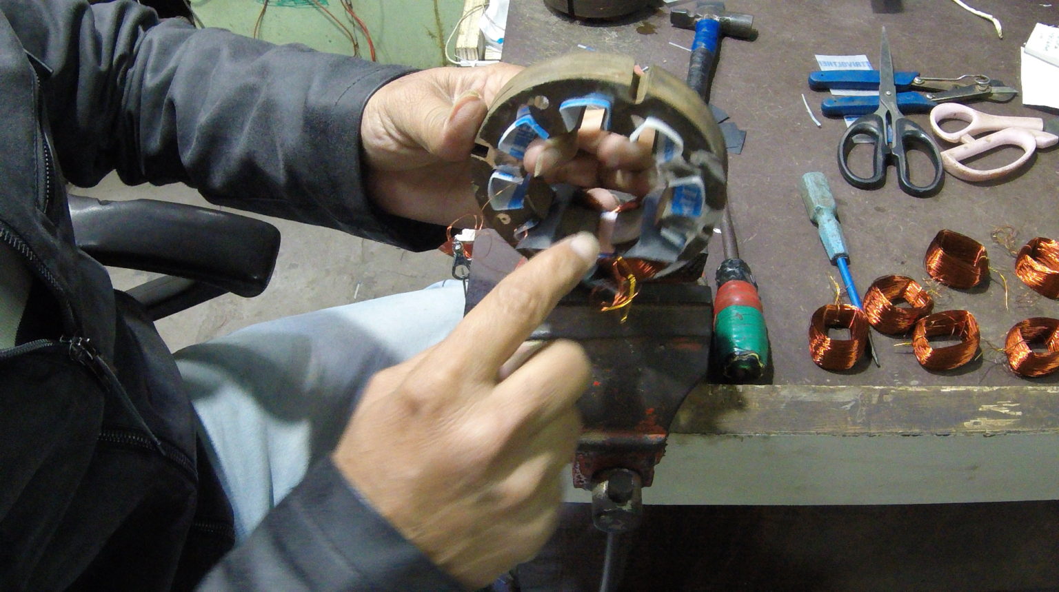 Table Fan Motor Winding Data Pdf-Table Fan Coil Connection.