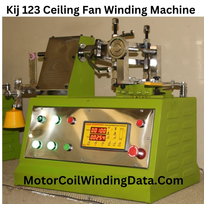Ceiling Fan Winding Machine 2024